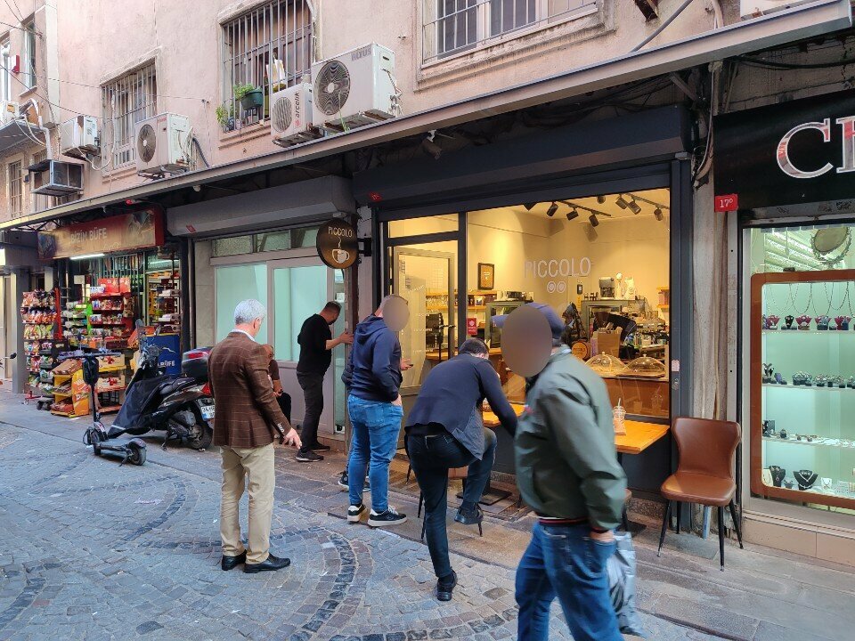 Kahve dükkanı Piccolo, İstanbul, foto