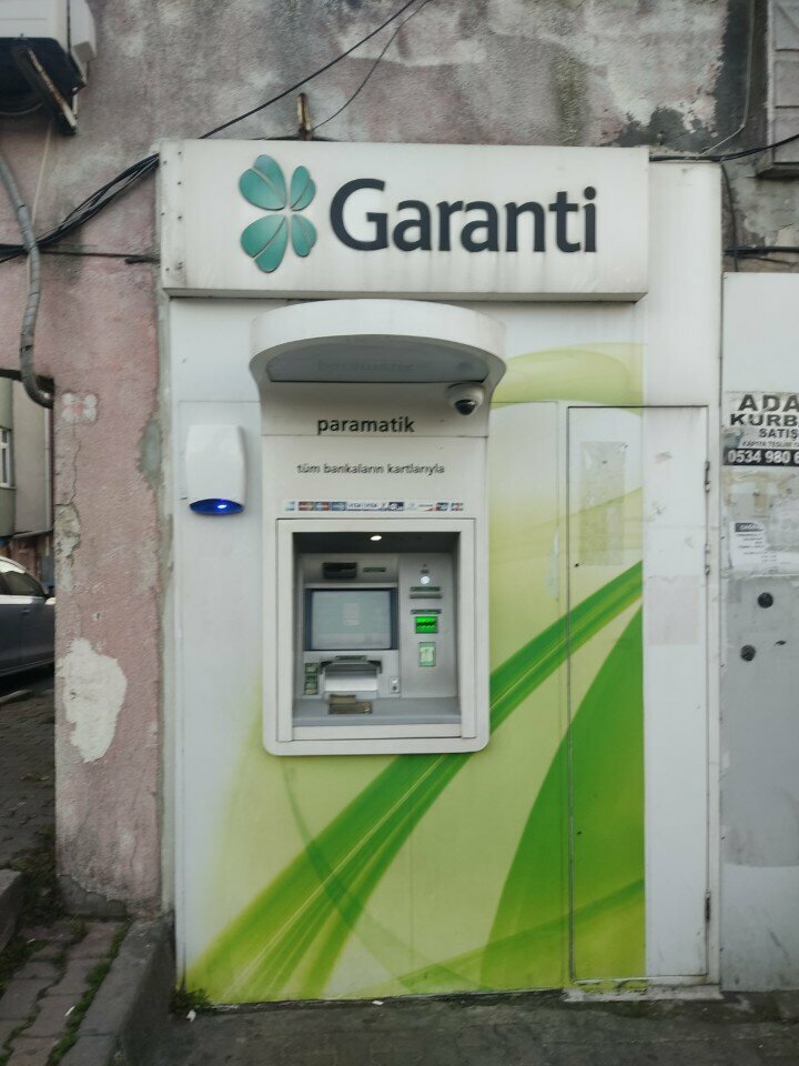 ATM'ler Garanti BBVA ATM, İstanbul, foto