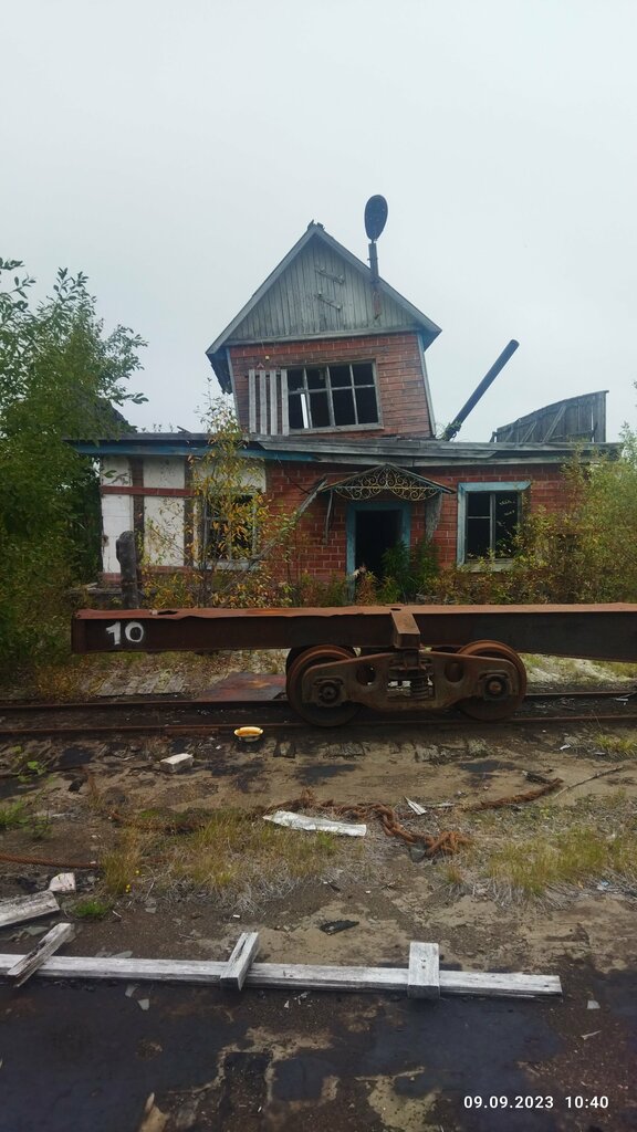 Yük istasyonu станция Локчим, Komi, foto