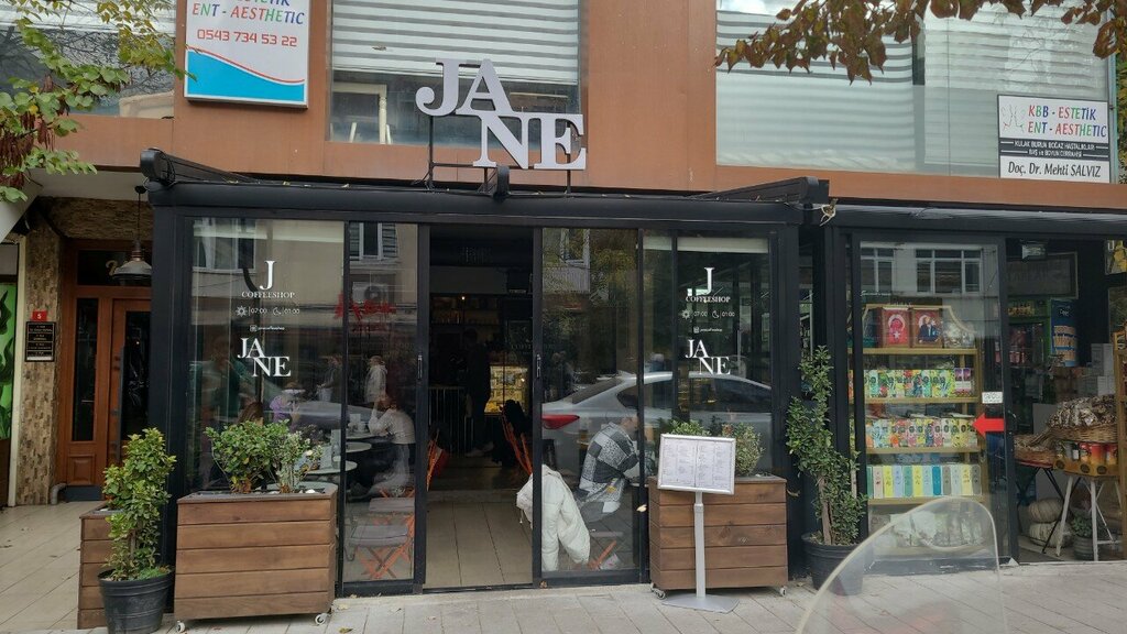 Kahve dükkanı Janecoffeeshop, İstanbul, foto