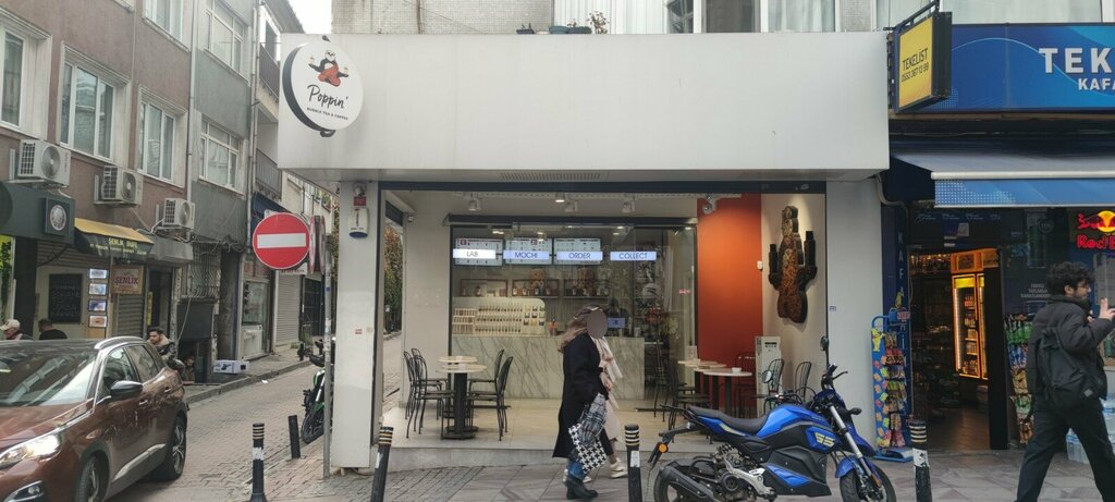 Kahve dükkanları Poppin' Bubble Tea & Coffee, İstanbul, foto