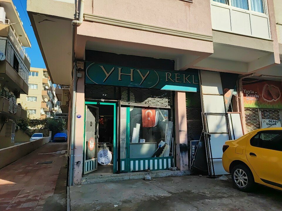 Açıkhava reklamcılığı Yhy Reklam, İzmir, foto