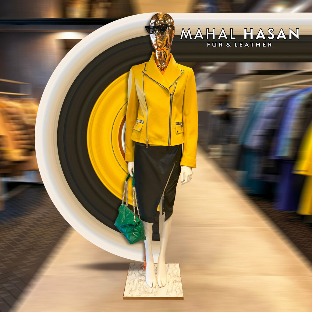 Kürk ve deri giyim mağazaları Mahal Hasan, İstanbul, foto
