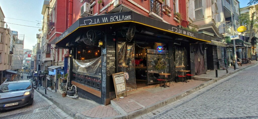 Kahve dükkanları La VIA Bella, İstanbul, foto