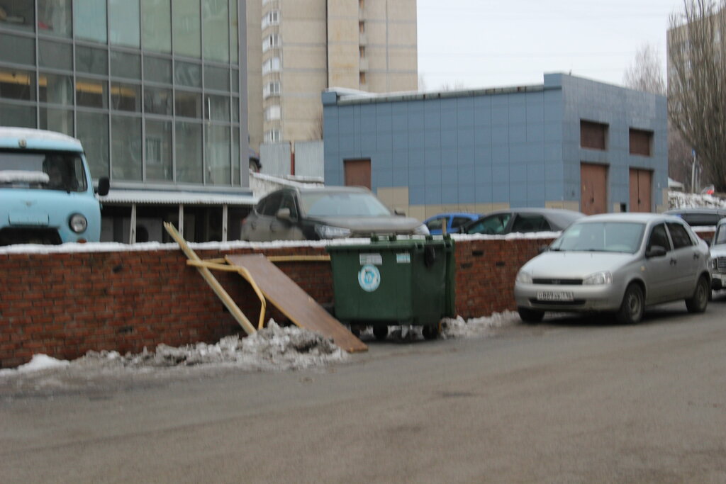 Çöp alanları Trash and garbage disposal area, Cheboksary, foto