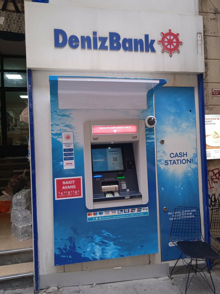 ATM'ler DenizBank, İstanbul, foto