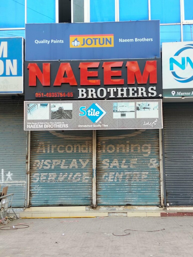 Boya ve cila malzemeleri üretim ve satış yerleri Jotun Quality Paints, Rawalpindi, foto