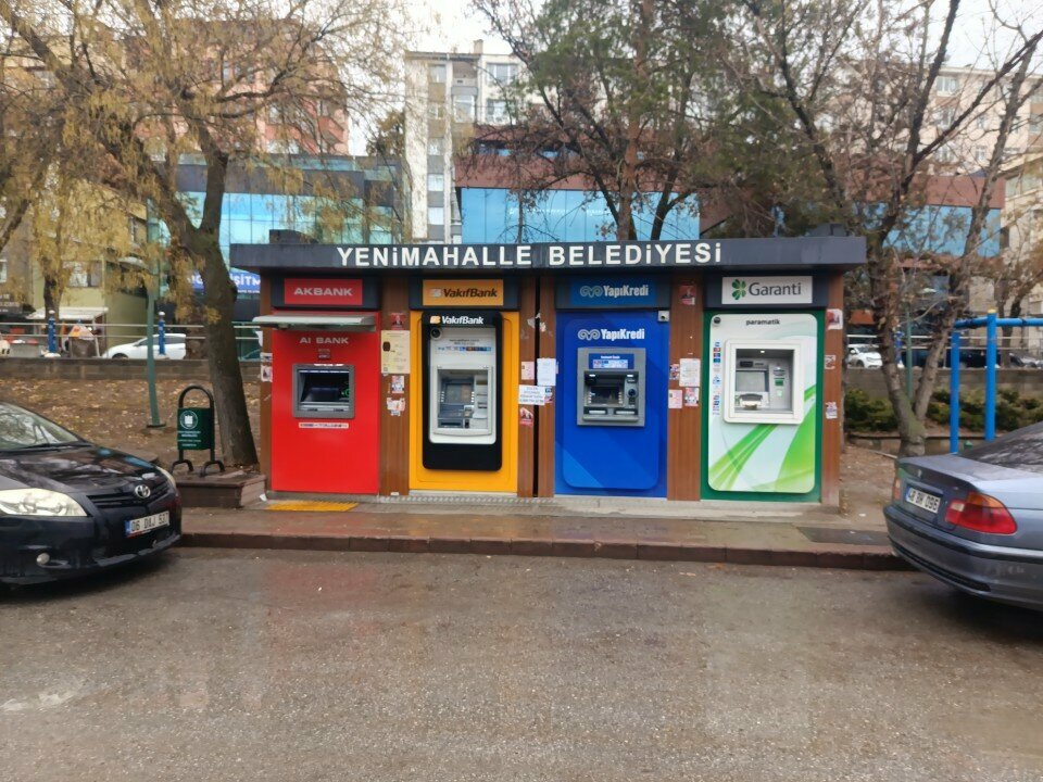 ATM'ler Akbank ATM, Ankara, foto