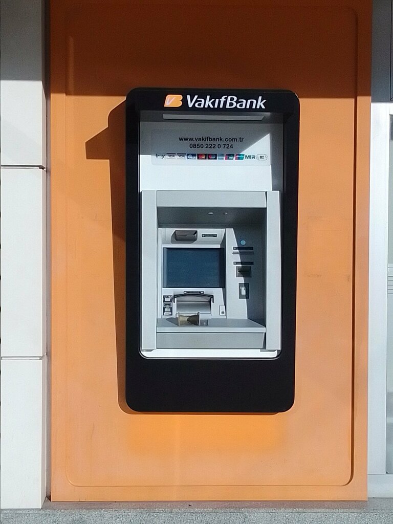 ATM'ler Vakıfbank ATM, İzmir, foto