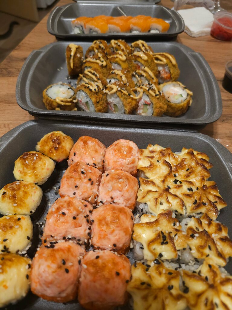Suşi restoranı Sushi Time, Saint‑Petersburg ve Leningradskaya oblastı, foto