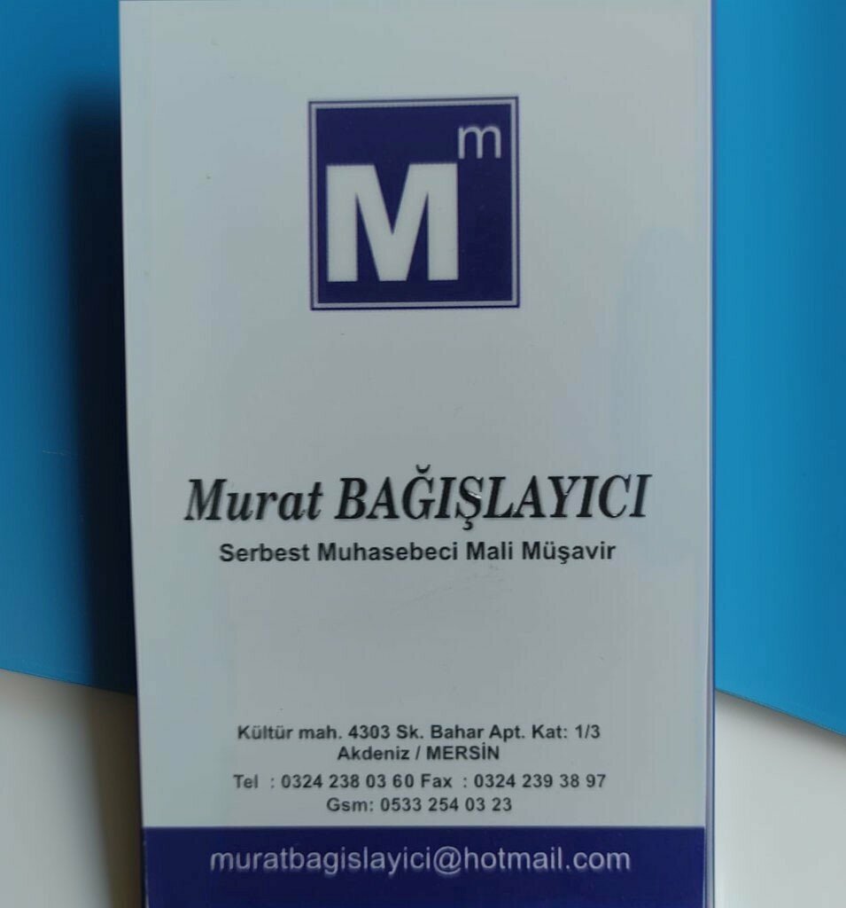 Mali denetleme şirketleri Serbest Muhasebeci Mali Müşavir Murat Bağışlayıcı, Mersin, foto