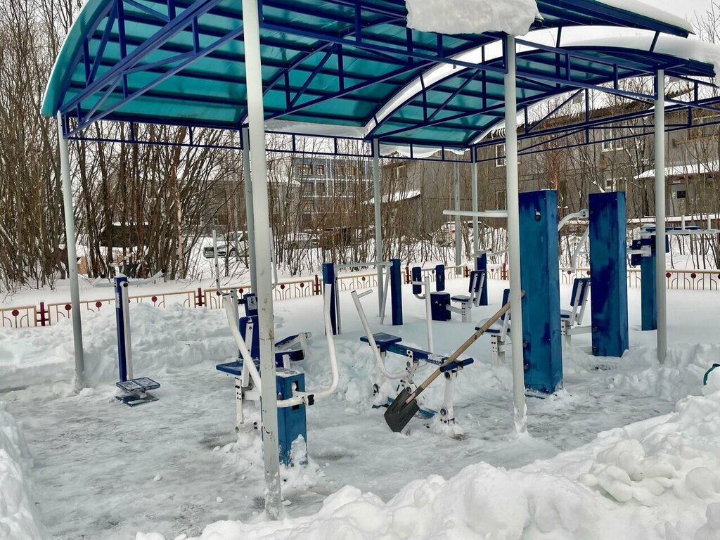 Oyun alanı Playground, Gubkinski, foto