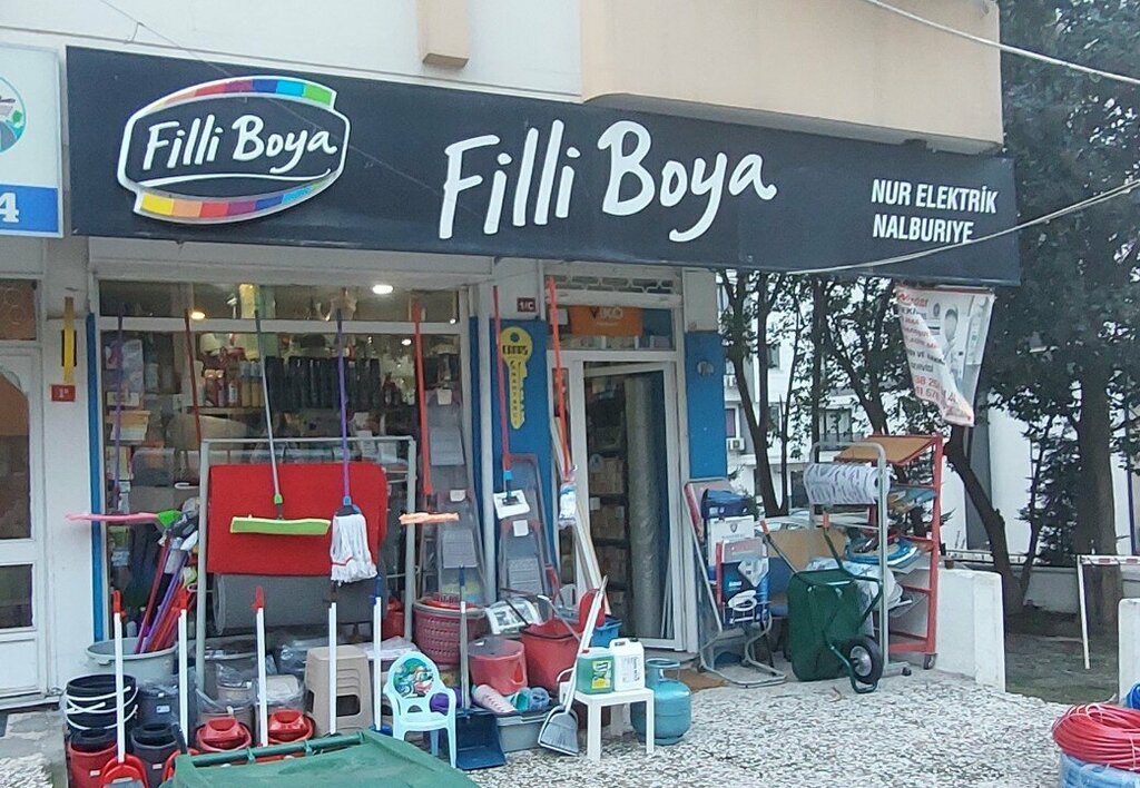 Yapı mağazası Filli Boya Nur Elektrik Nalburiye, İstanbul, foto