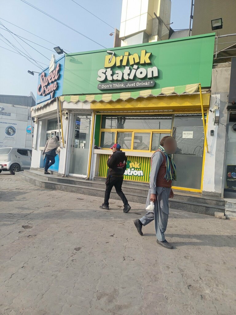 Alkolsüz içecekler Drink station, Lahor, foto