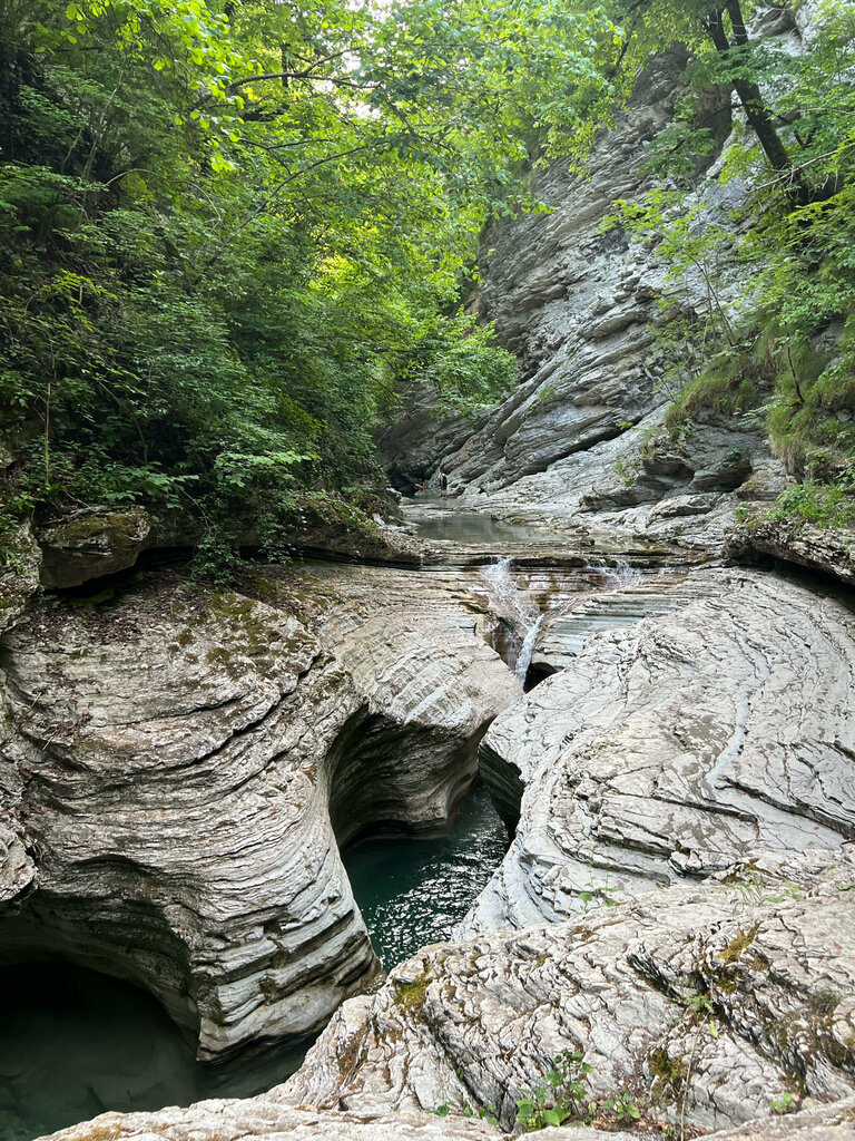 Doğa Каньон реки Таштай или каньон Бешенка, Krasnodarski krayı, foto