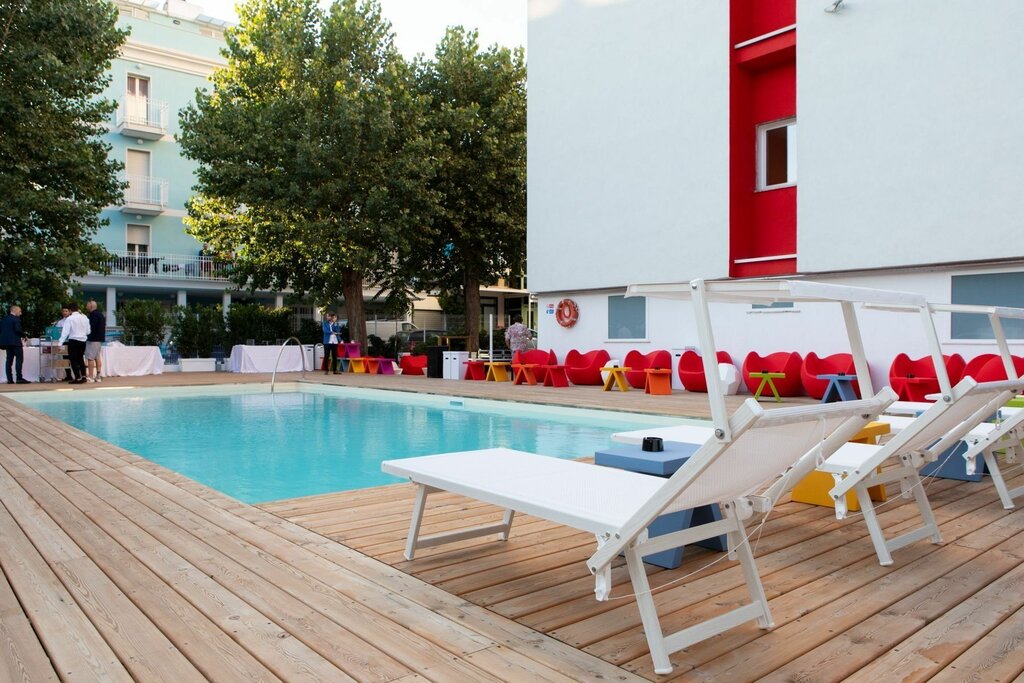 Otel Hotel Rainbow, Rimini, foto