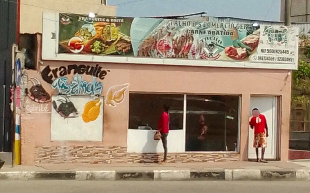 Kasap, şarküteri Talho Comercio, Loanda, foto