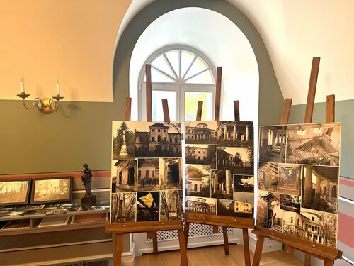 Müzeler ve sanat galerileri Stepanovskoe-Volosovo Estate, Tverskaya oblastı, foto