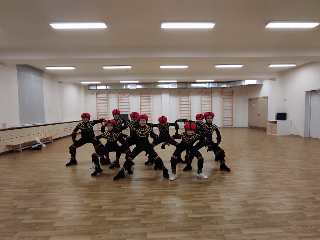 Dans okulları MeLizó, Moskova ve Moskovskaya oblastı, foto