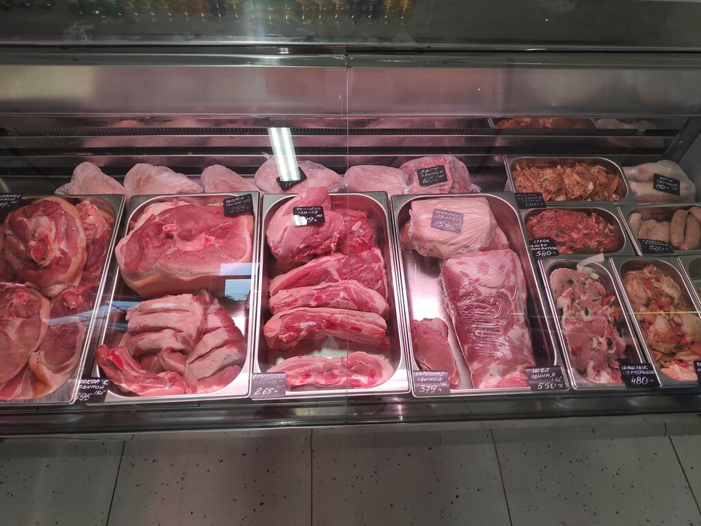 Market Мясо рыба, Nijegorodskaya oblastı, foto