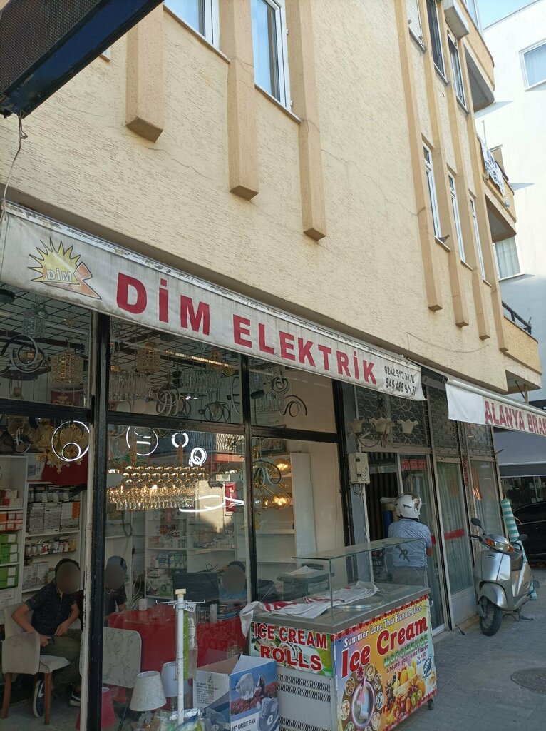 Elektrik ve elektrikli ürün mağazası Dim Elektrik, Alanya, foto