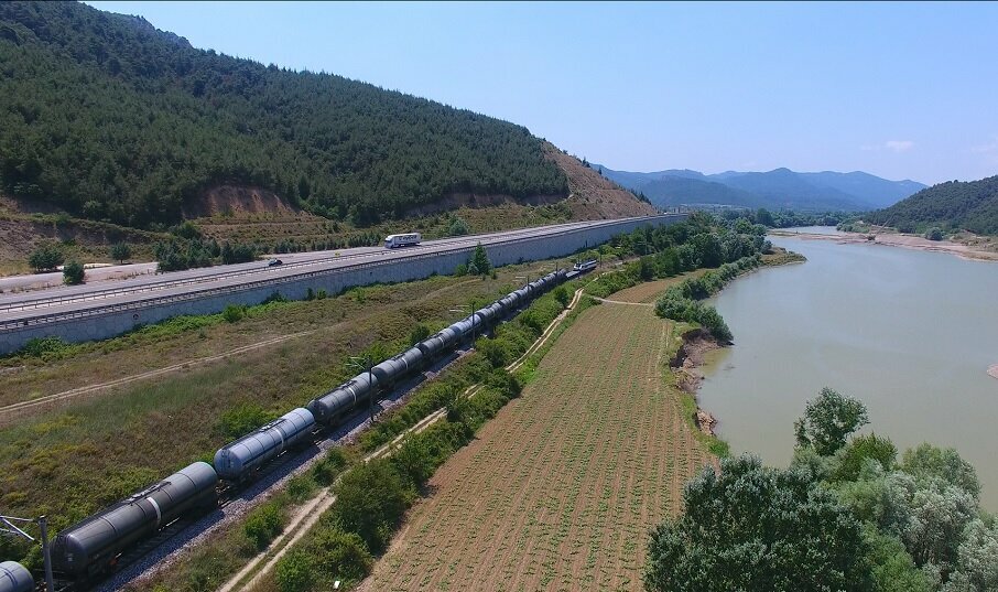 Demiryolu ulaşımı Körfez Ulaştırma, İstanbul, foto