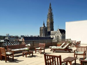 Hilton Antwerp Old Town (Groenplaats No:30), otel  Antwerp'ten