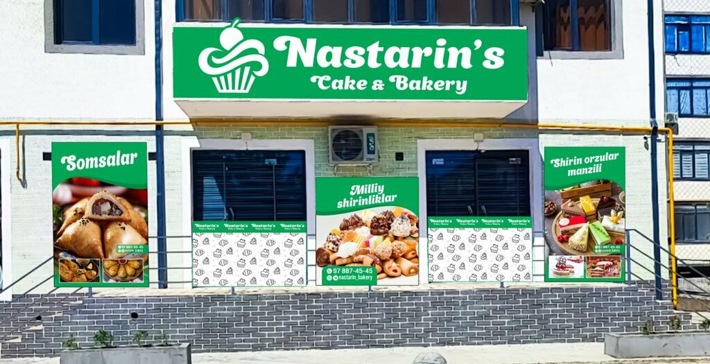 Pasta, şekerleme ve tatlı Nastarin's, Buhara, foto