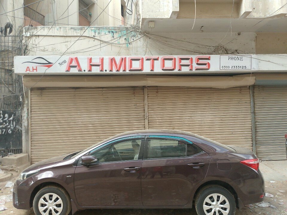 Otomobil yedek parçaları A. M, Karaçi, foto