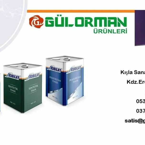 Boya ve cila malzemeleri üretim ve satış yerleri Kubilay Boya, Ankara, foto