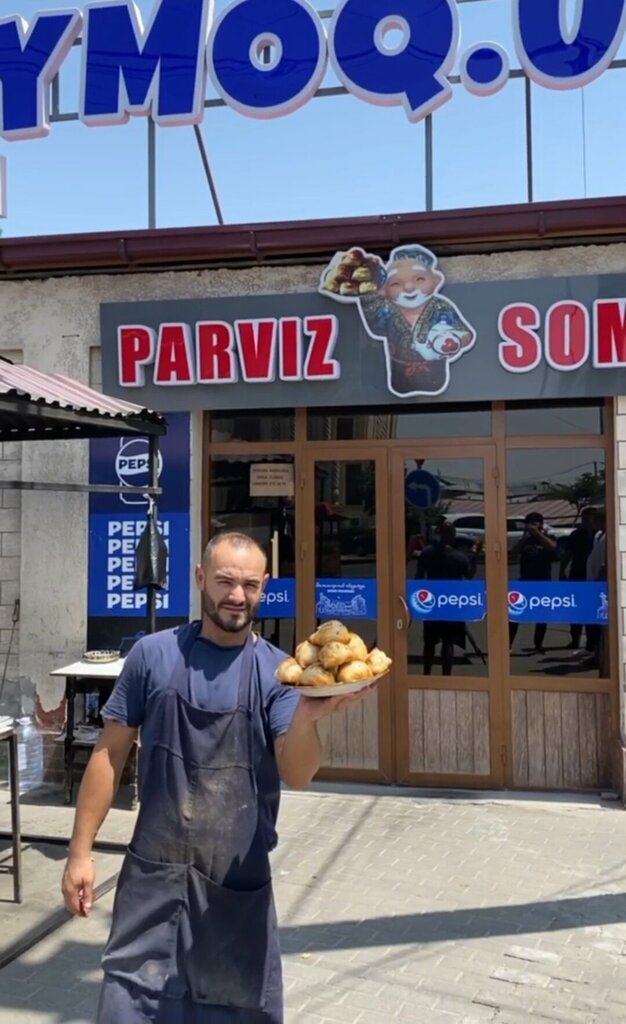 Fast food Parviz Somsa, Semerkant, foto