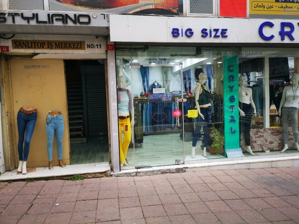 Giyim mağazası Crystal Jeans, İstanbul, foto