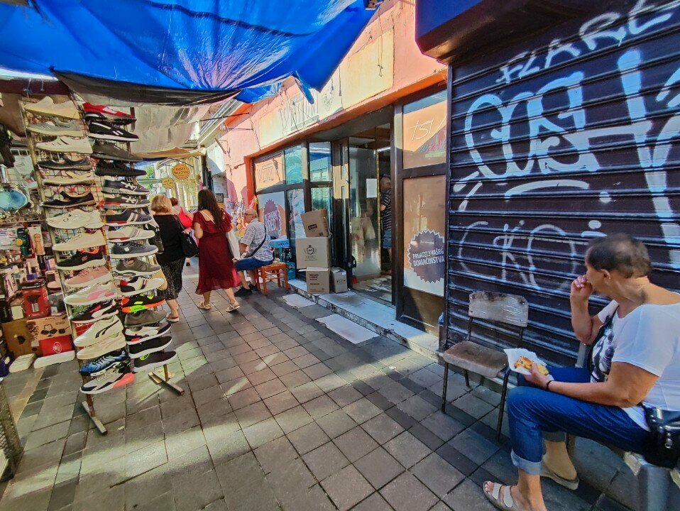 Kasap, şarküteri Tsv Diskont, Belgrad, foto