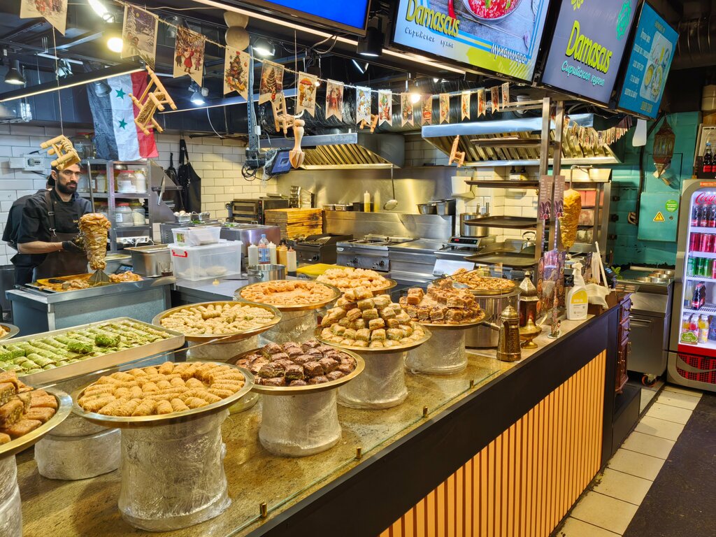 Fast food Damascus, Moskova, foto