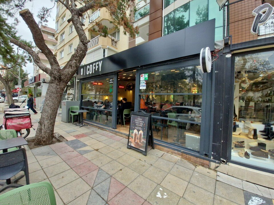 Kahve dükkanları Coffy Bornova, İzmir, foto