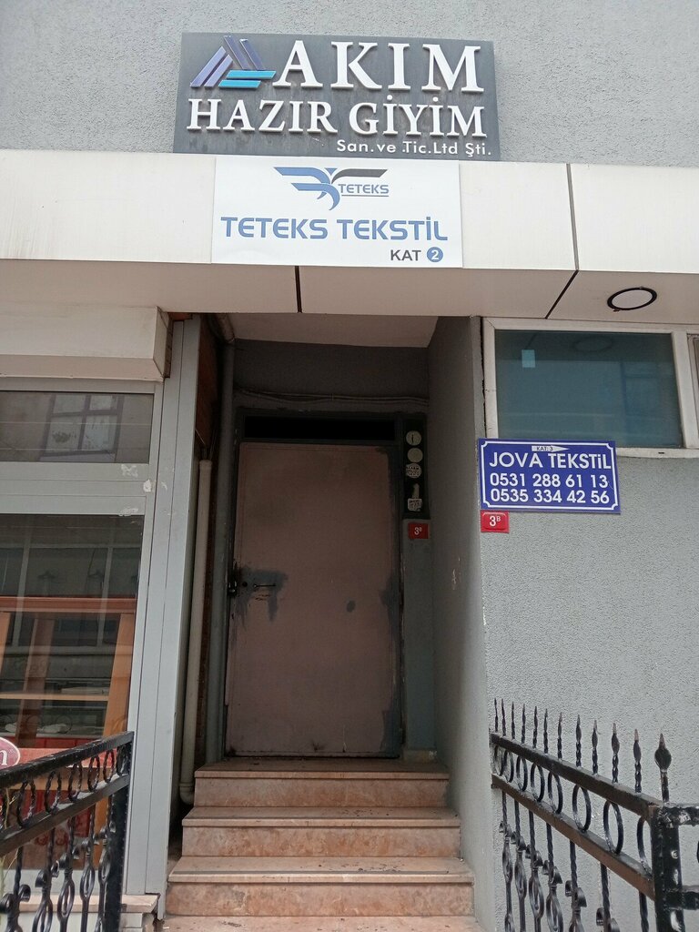 Tekstil fabrikaları Akım Tekstil, İstanbul, foto