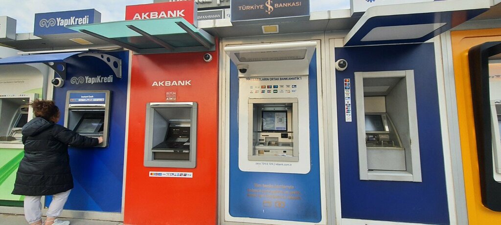 ATM'ler Akbank ATM, Bursa, foto