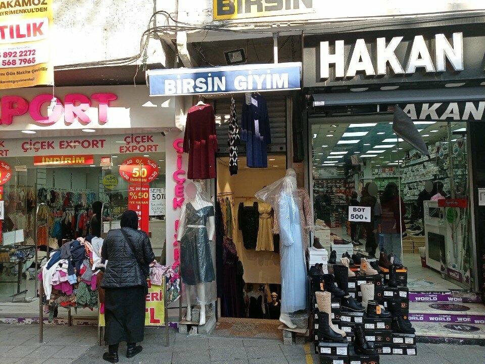 Giyim mağazası Birsin Giyim, İstanbul, foto
