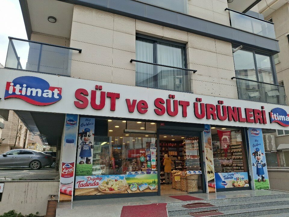 Süt ürünleri satış mağazaları İtimat Süt Ürünleri, İstanbul, foto