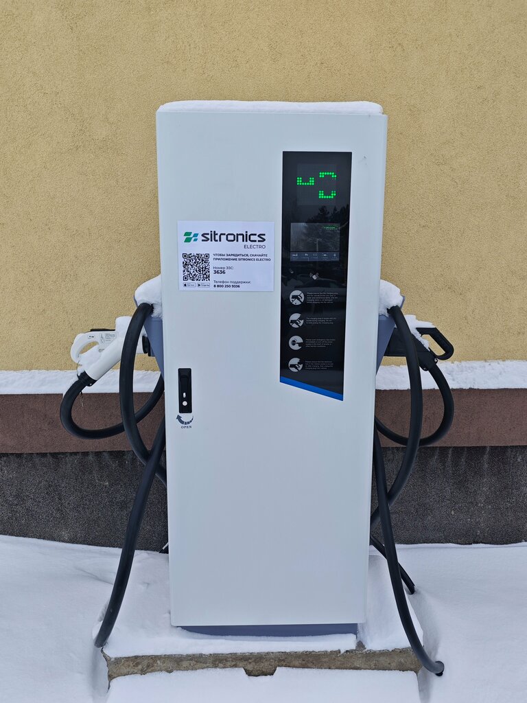 Elektrikli oto şarj istasyonları Зарядная станция, Voronejskaya oblastı, foto