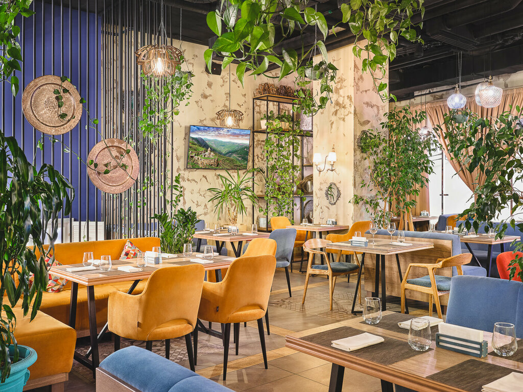 Kafe Natakhtari, Moskova, foto