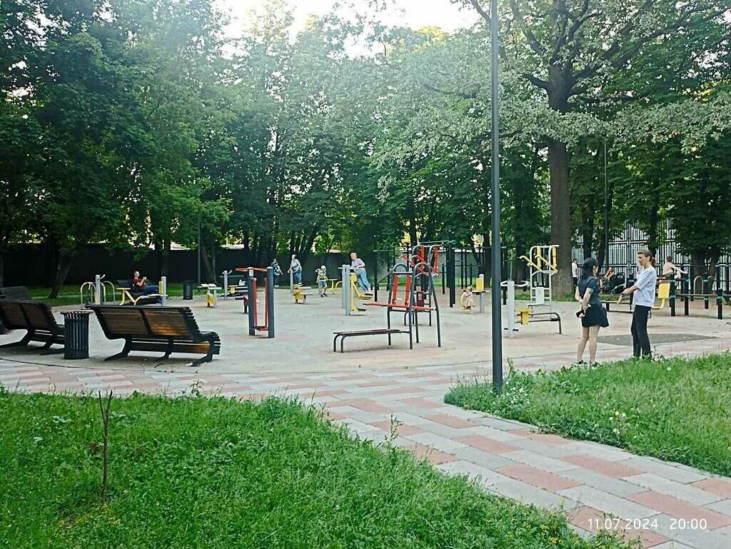 Spor alanı Воркаут, Moskova, foto