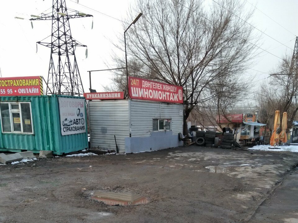 Oto lastik tamiri Tire Fitting, Almatı, foto