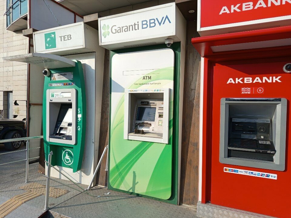 ATM'ler Garanti BBVA ATM, Bursa, foto
