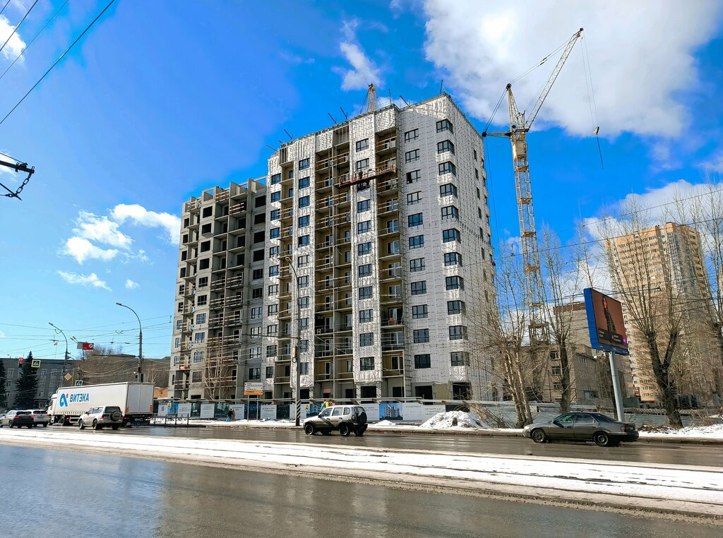 Konut blokları Сергиев Пассаж на Беловежской, Novosibirsk, foto