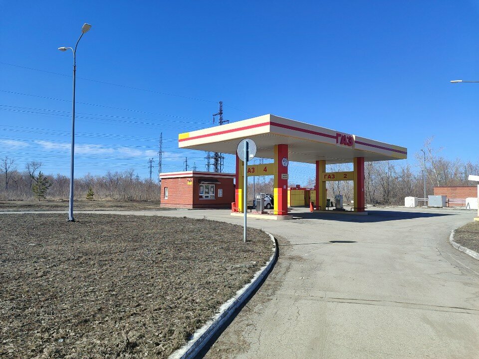 Otogaz dolum istasyonu АЗС, Novokuybyşevsk, foto