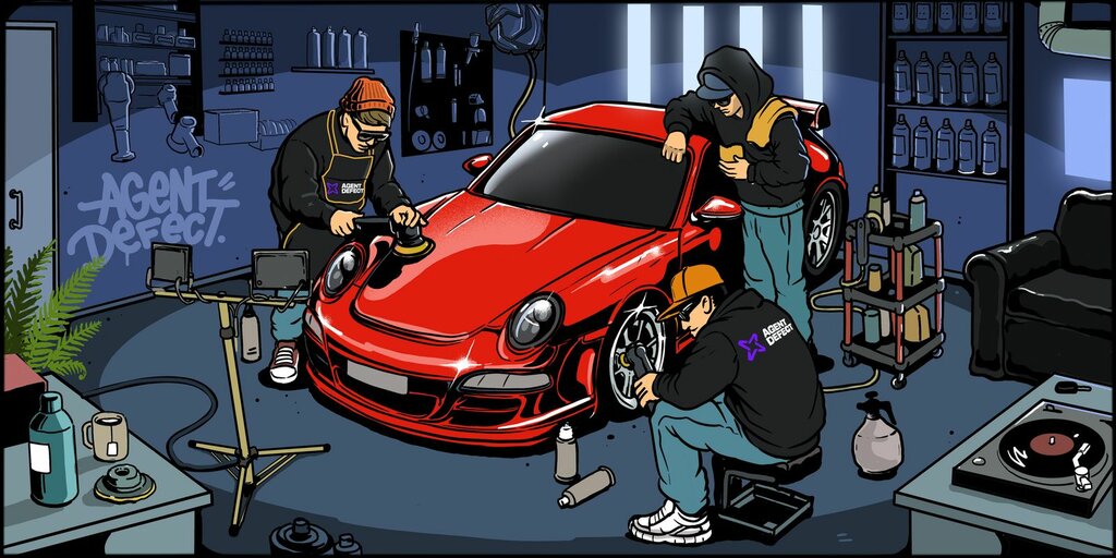 Detaylı oto bakımı Agent Defect, Moskova, foto