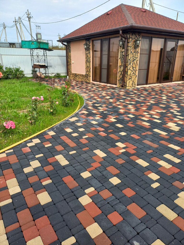 Kaldırım taşları Trotuar-mall, Moskova ve Moskovskaya oblastı, foto