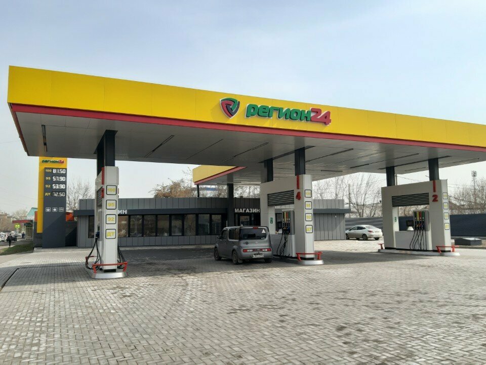 Benzin istasyonu Столица, Krasnoyarsk, foto
