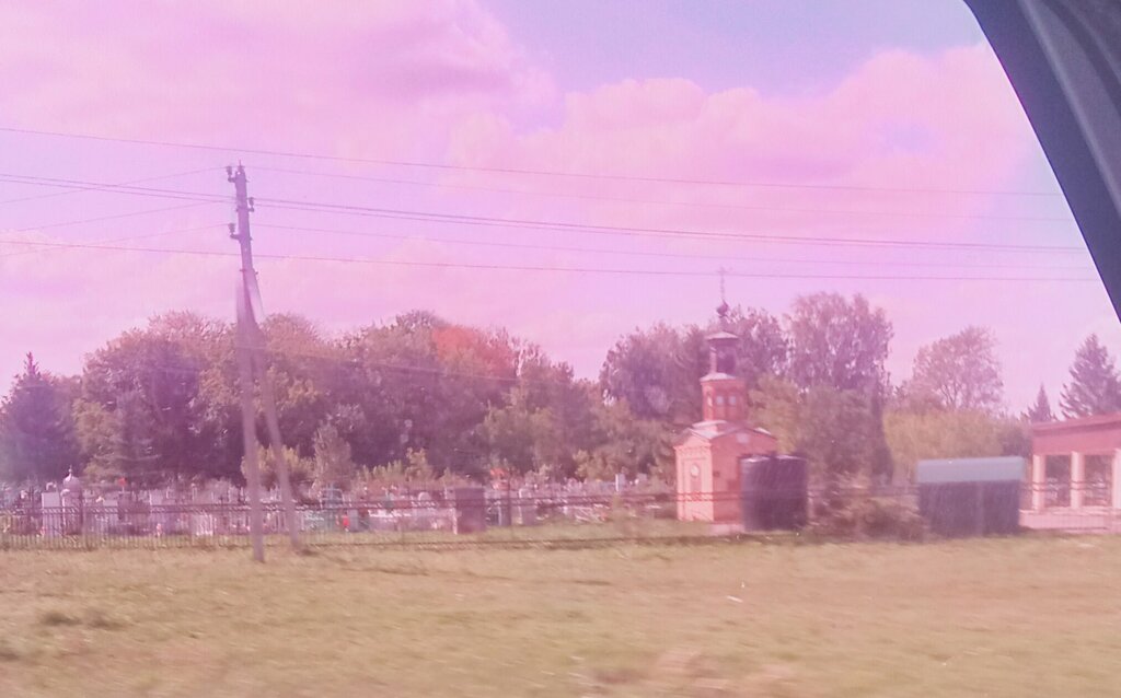 Şapel, haç anıtı Часовня Пантелеимона Целителя, Çuvaşya, foto